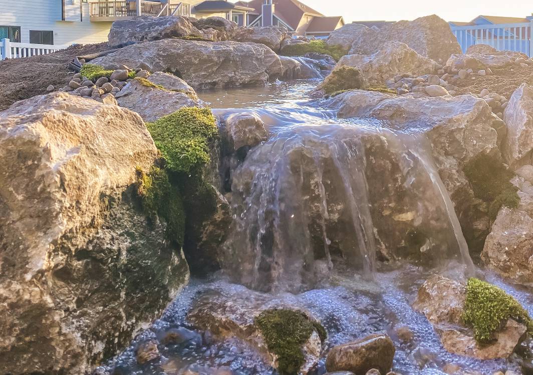 Transform Your Backyard with Ankeny's Waterfall Experts